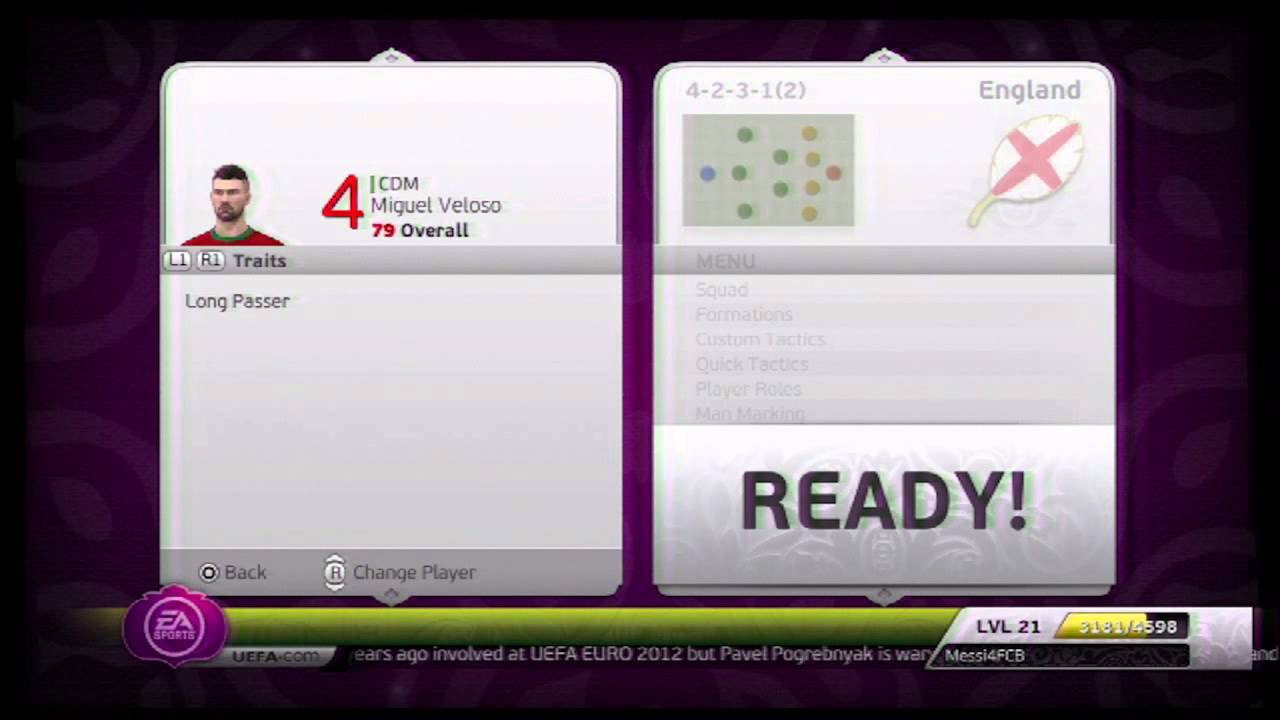 FIFA 12:How to play with Portugal. - YouTube
