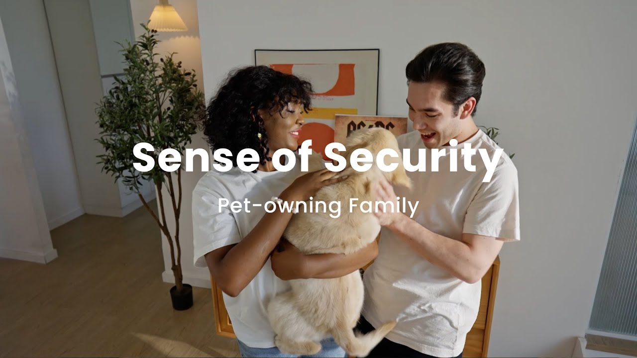 Sense of security | Pet owning family | ieGeek - YouTube