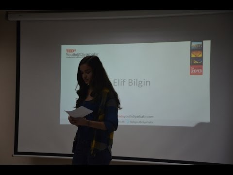 Elif Bilgin at TEDxYouth@Diyarbakir