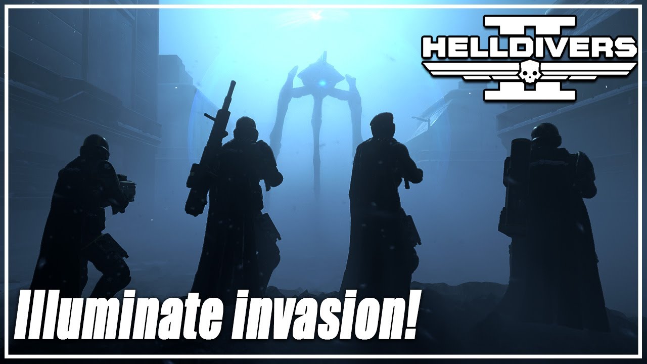 ILLUMINATE INVASION! WE NEED YOU HELLDIVER! | Helldivers 2 With the Chaos Crew & Friends - YouTube