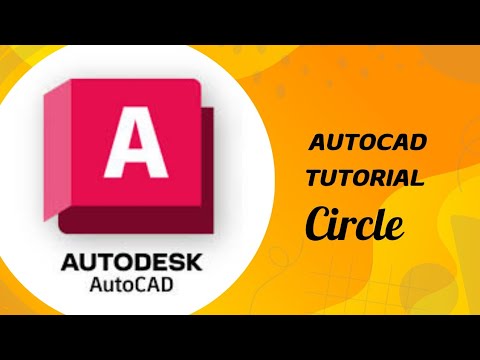 Drawing Circles Using the Circle Command in AutoCAD #autocadblocks #cad ...