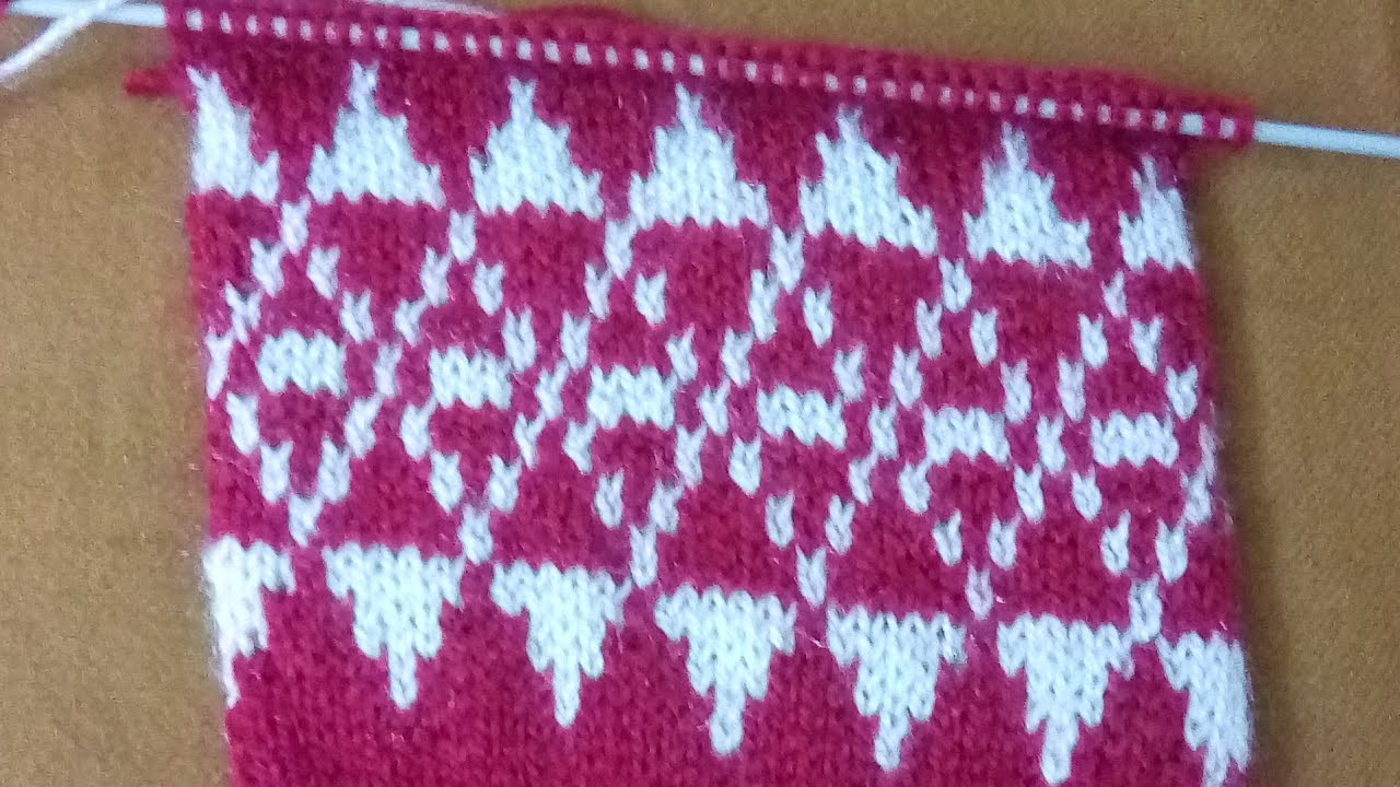 Two colors design for sweaters 🙂 - YouTube