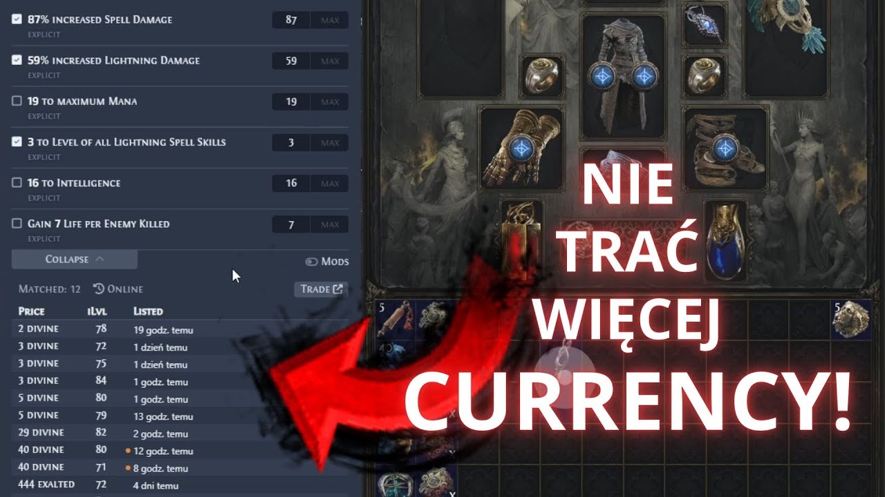 Exiled Exchange - Narzędzie do WYCENY Przedmiotów | Path of Exile 2 ...