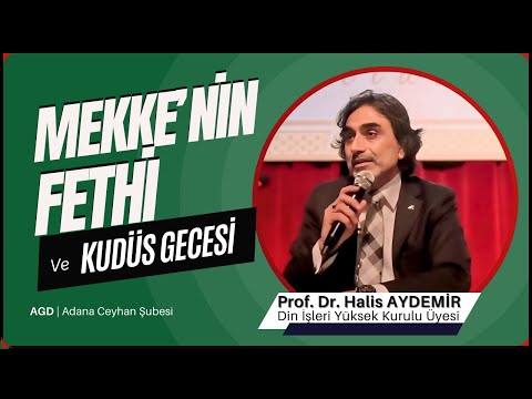 Mekke'nin Fethi ve Kudüs Gecesi | AGD Adana Ceyhan Şubesi | 29.12.2023