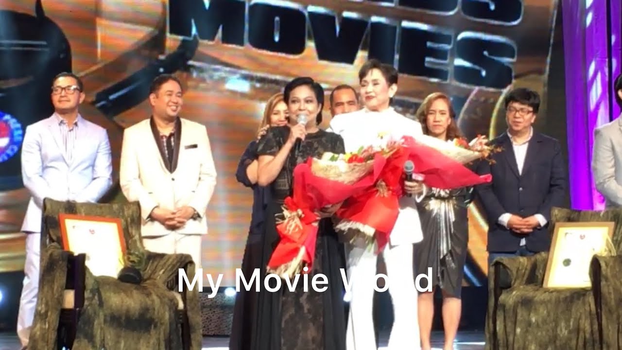 NORA AUNOR AT VILMA SANTOS REUNION AT STAR AWARDS 2017 - YouTube