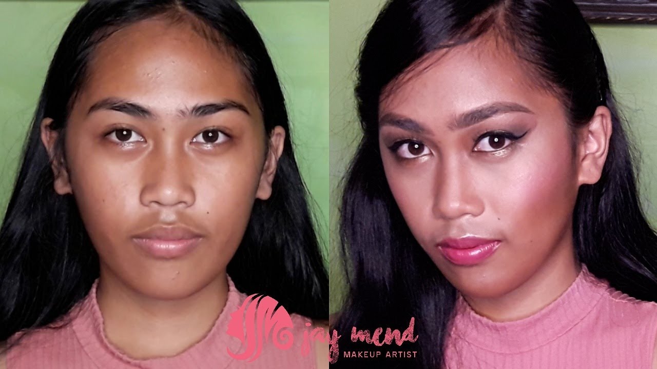 Prom Makeup Look for Morena - YouTube