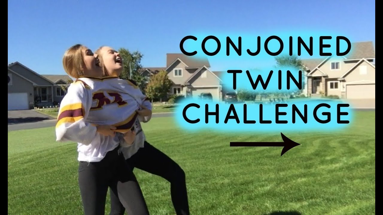 CONJOINED TWIN CHALLENGE - YouTube