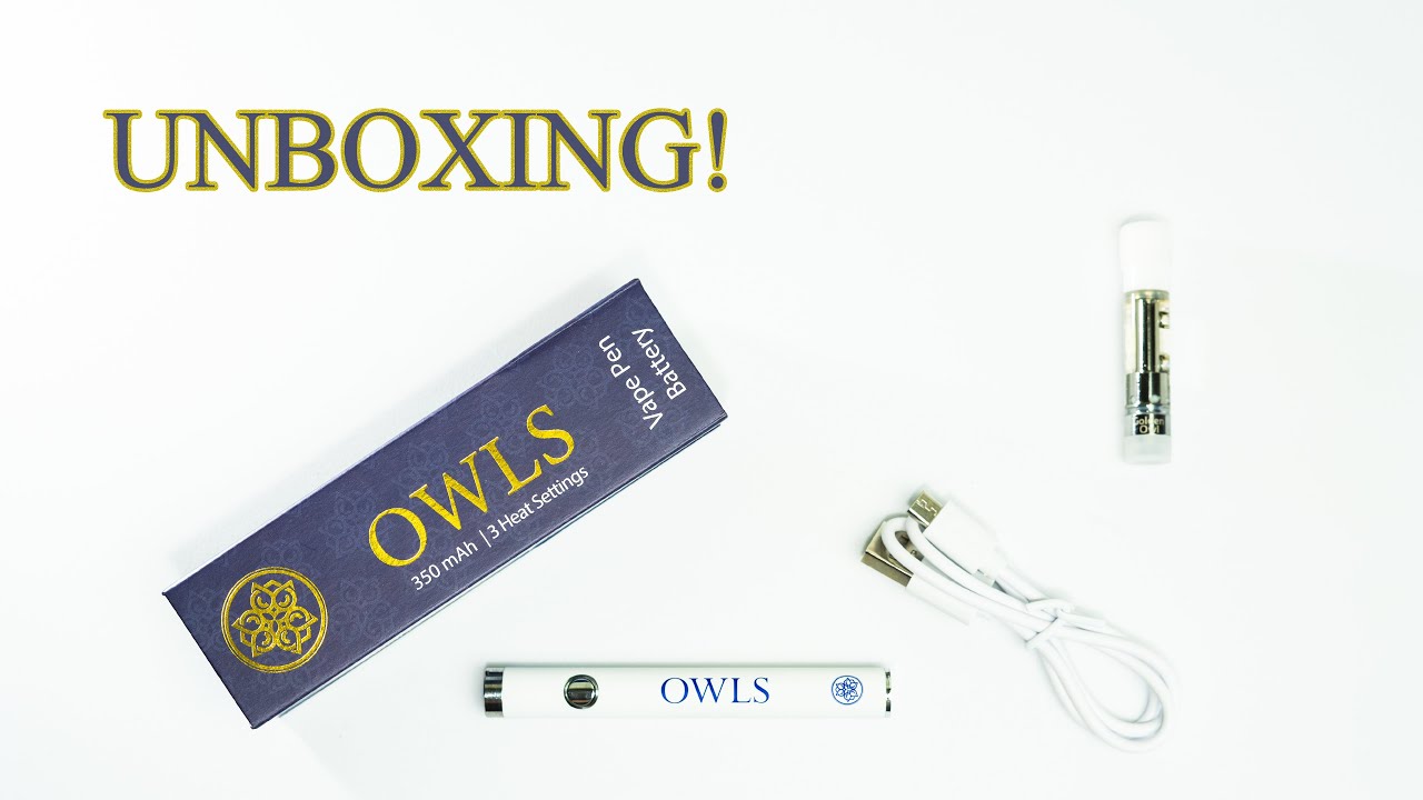 Owls Vape Pen Battery: UNBOXING! - YouTube
