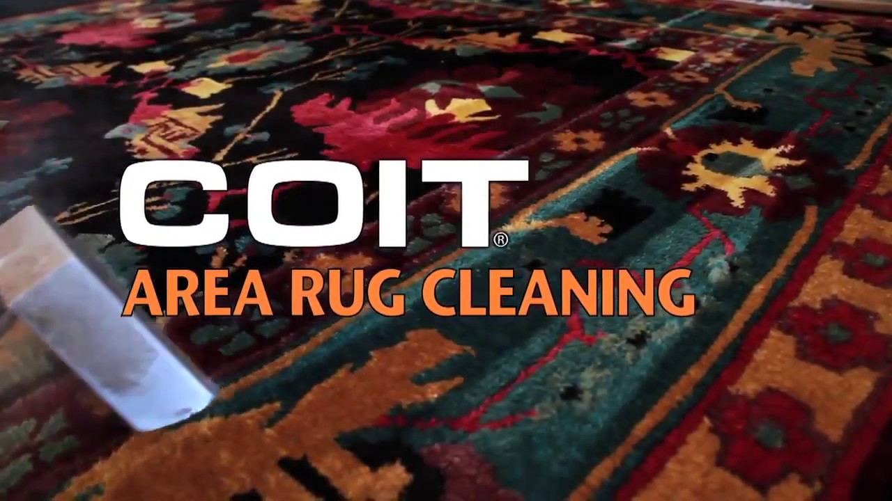 Area Rug Cleaning with COIT - YouTube
