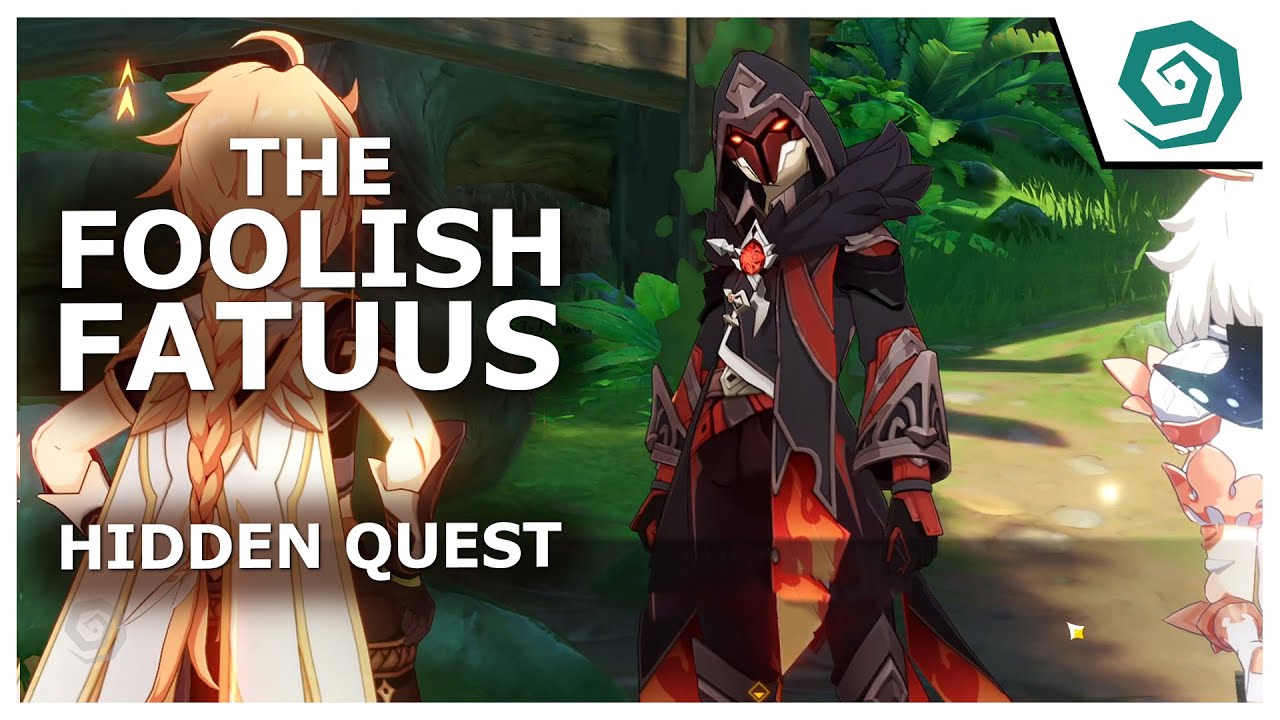 The Foolish Fatuus hidden quest - Sumeru - Genshin Impact - YouTube