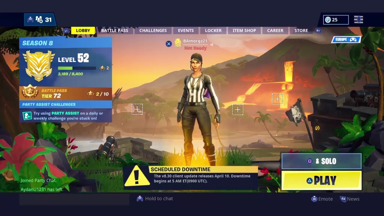 Fortnite: One House and random pickaxe challenge - YouTube