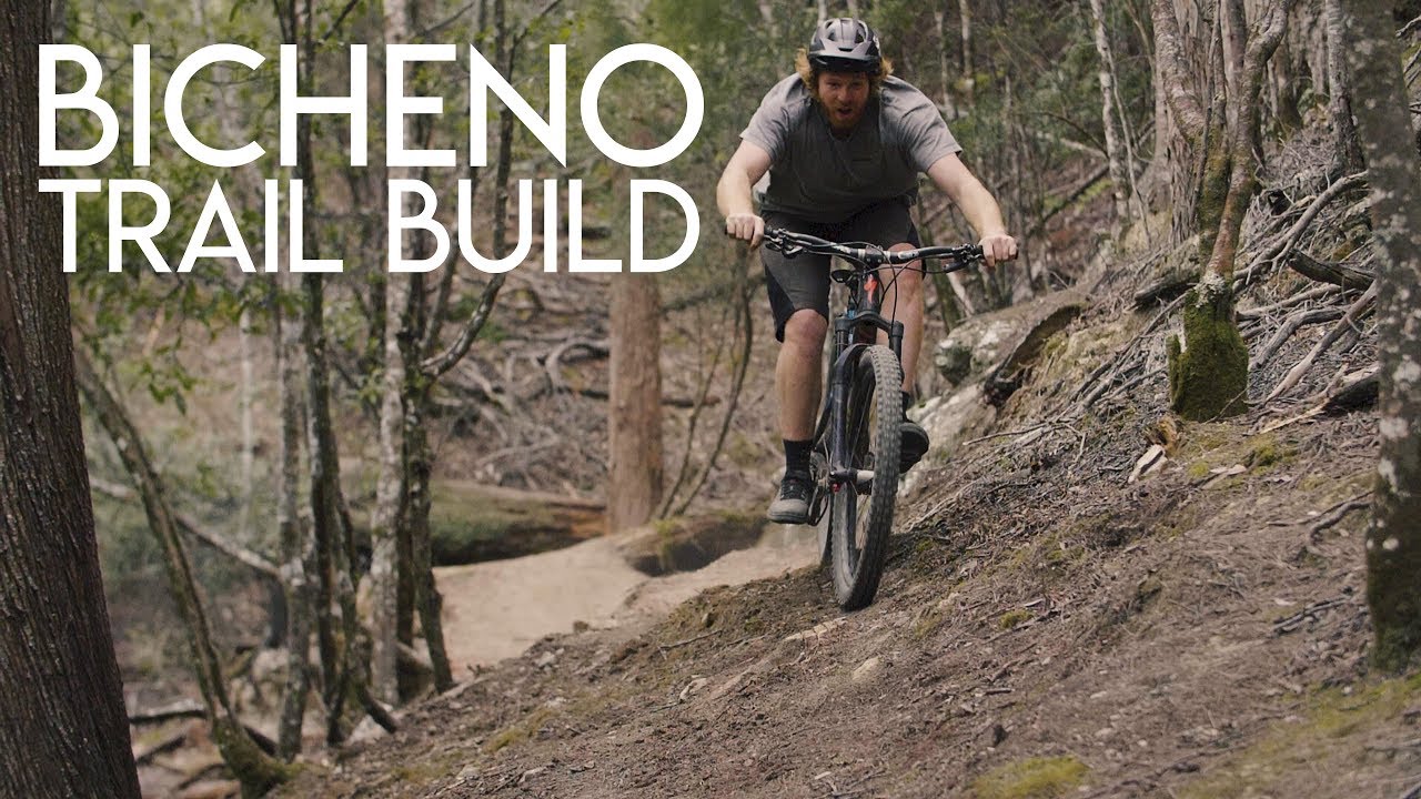 Bicheno MTB Trail Building and Ride Preview with Hamish - YouTube