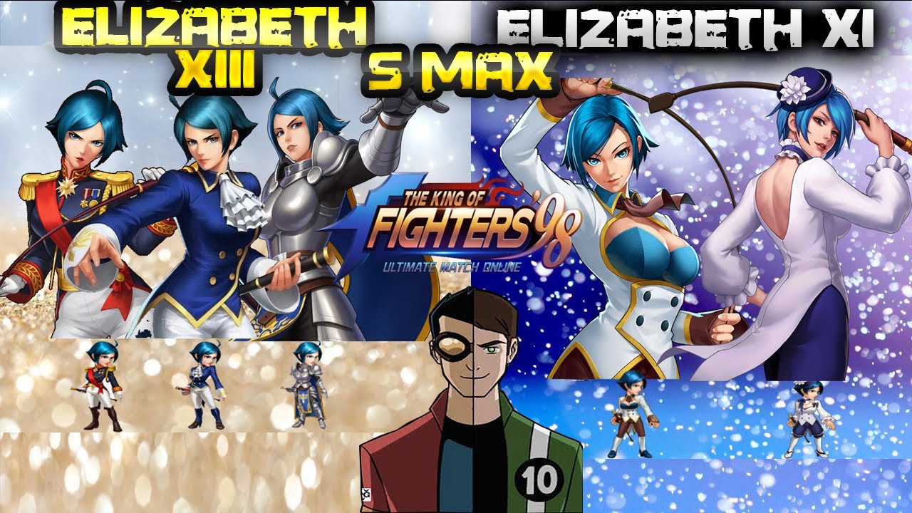 Elizabeth Elizabeth Elizabeth SMAX Showcase|KOF98UM OL| Elizabeth XIII ...