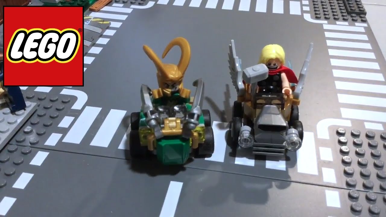 Lego Marvel Mighty Micros Thor vs Loki - YouTube