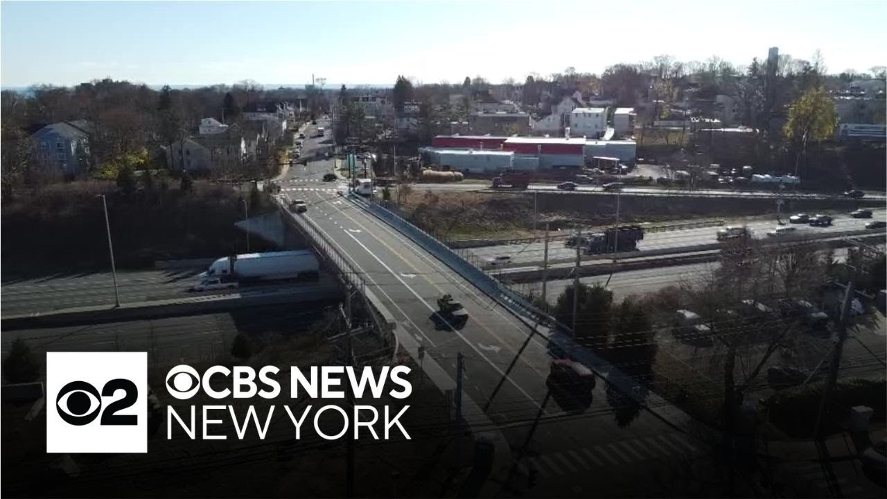 Bridge destroyed in I-95 fire in Norwalk, Conn. reopens - YouTube