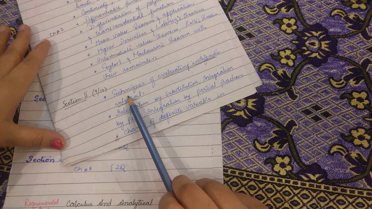 New & Exact paper pattern Bsc math course A paper A by pu - YouTube