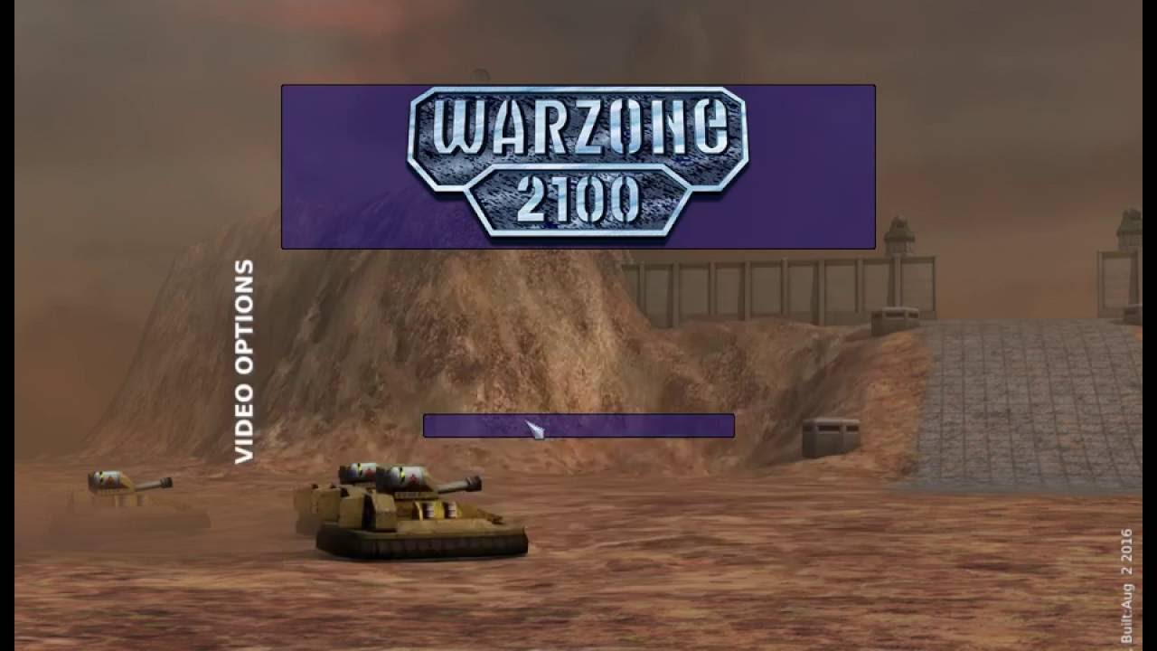 Linux RTS Game Warzone 2100 - Old School Fun - YouTube