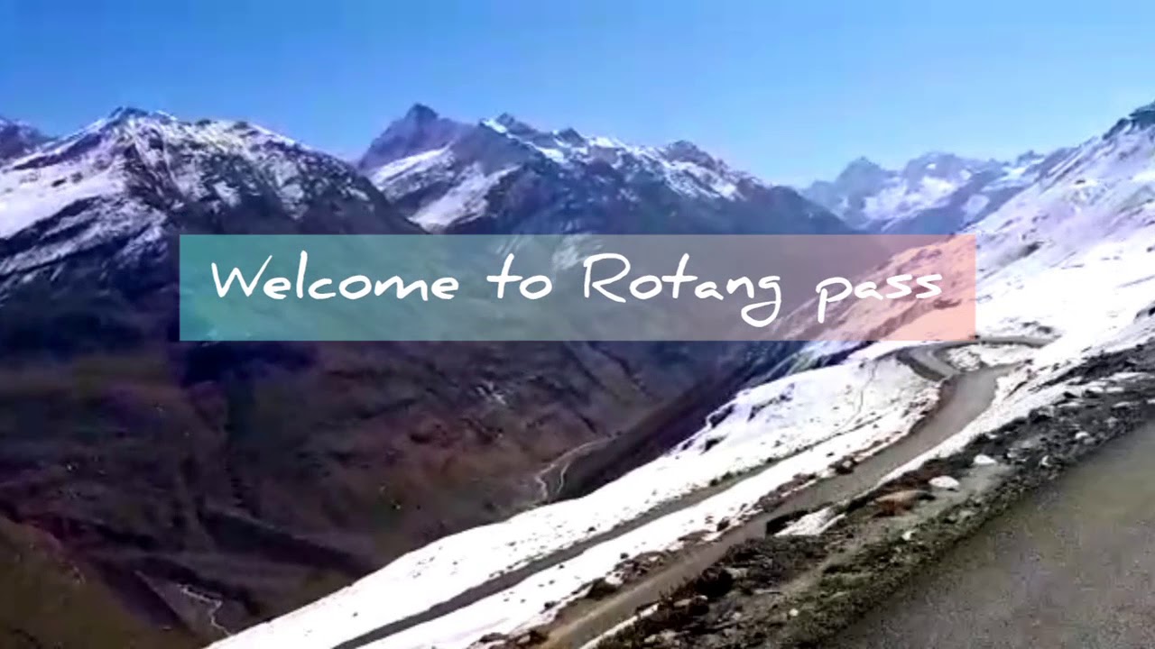 Rotang pass views😍 - YouTube