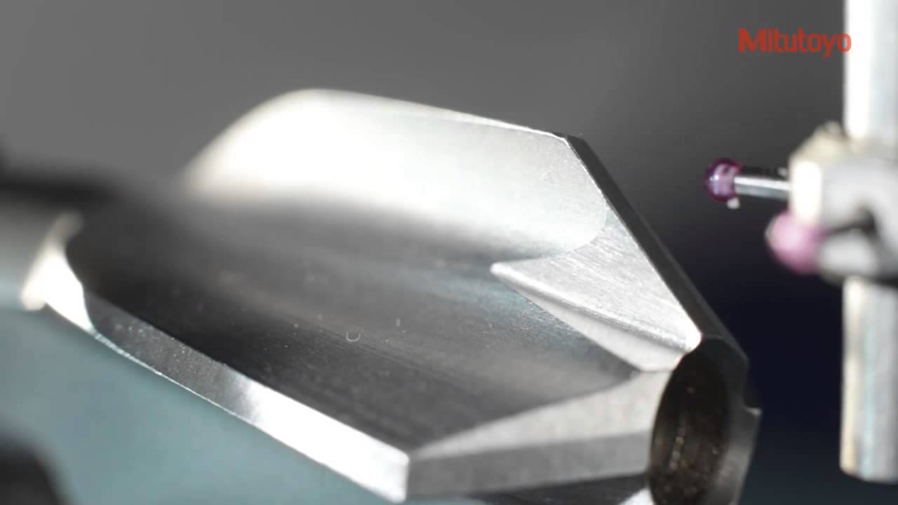 Mitutoyo Quick Vision Touch Probe - YouTube