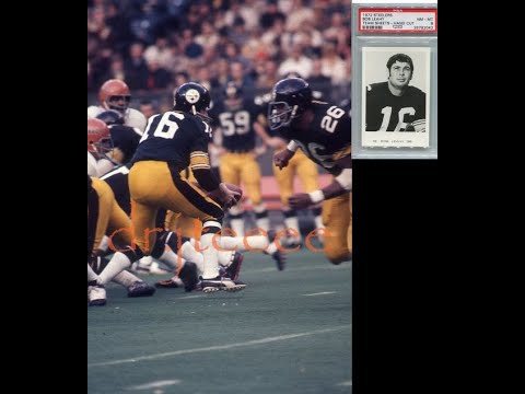 Only known film of Steelers third string QB BOB LEAHY 1971 - YouTube