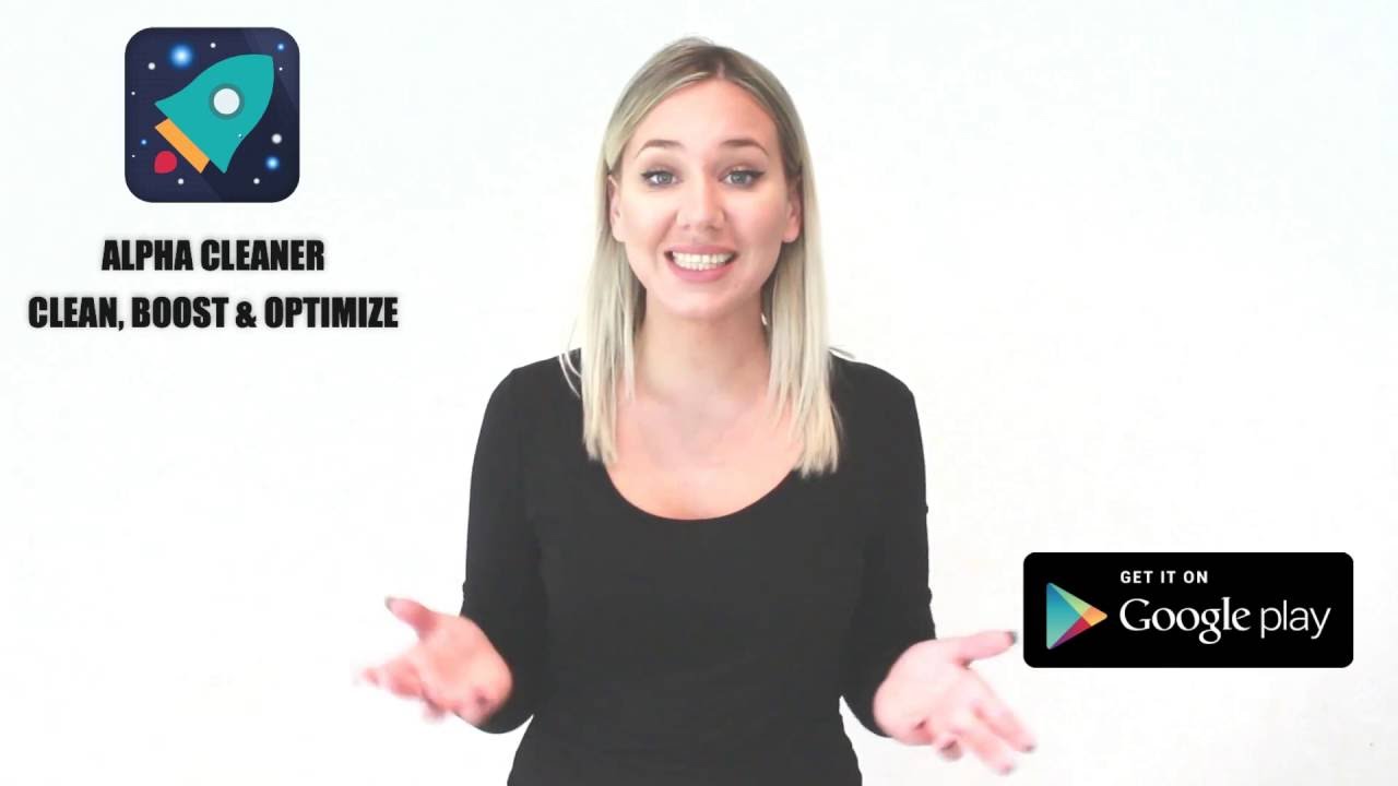Alpha Cleaner Boost - Clean junk from your android - YouTube