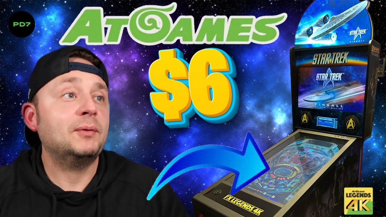 $6 Amazon Fix For AtGames 4K Pinball - YouTube