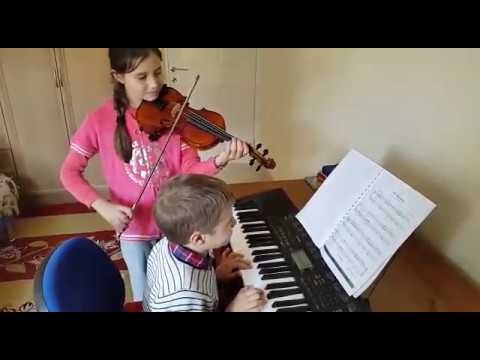 Little Playmates for Piano and Violin from Suzuki Repertoire
