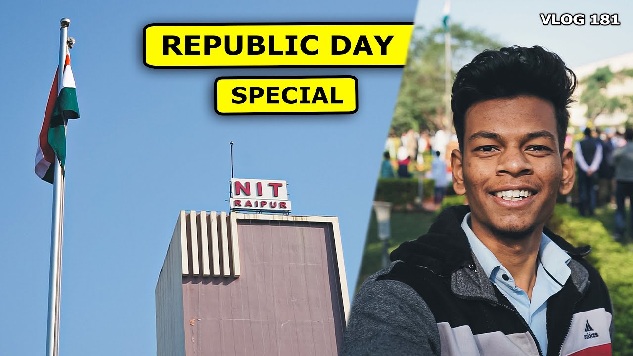 National Level Institute me Republic Day Celebration!🇮🇳🇮🇳| Blood ...