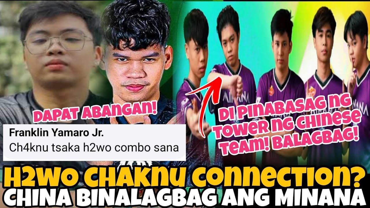 CHAKNU H2WO CONNECTION IPAPASOK? MINANA EVOS DI PINABASAG NG TORE NG ...