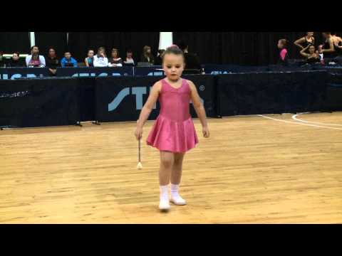 Greystones Baton Twirlers Alanna