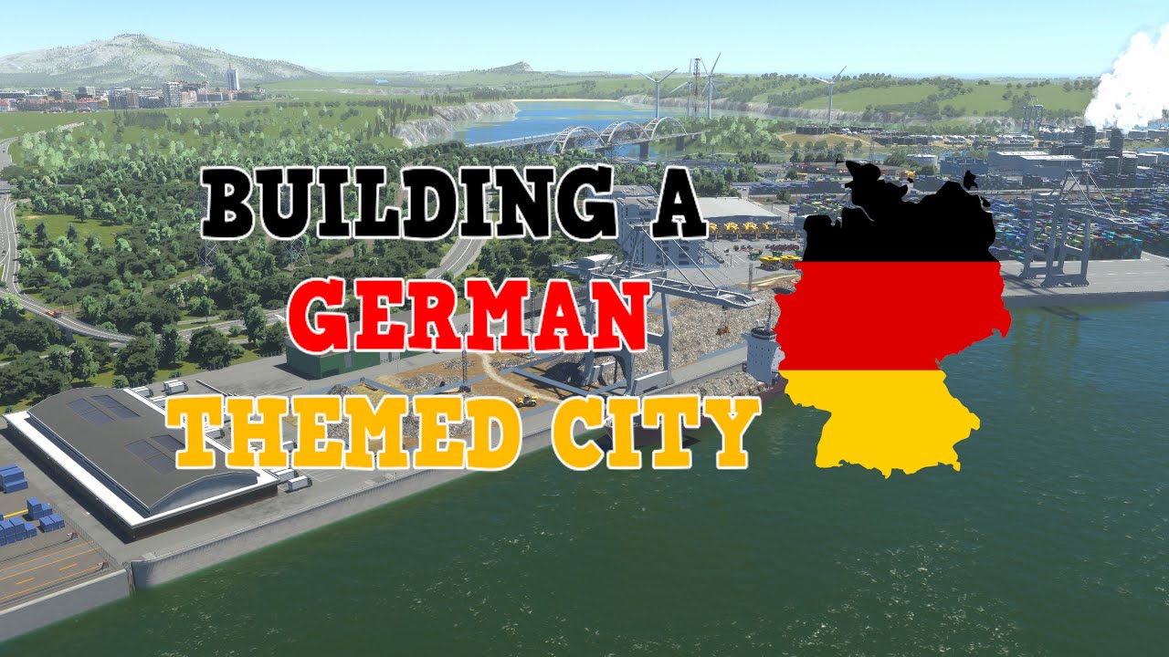 BUILDING A GERMAN CITY IN CITIES SKYLINES 2 (4K) | #012 - YouTube