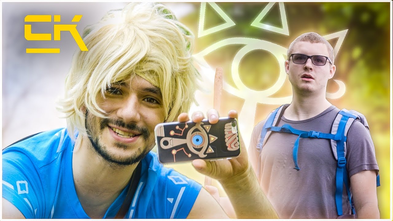 BREATH OF THE WILD ADVENTURES IN REAL LIFE - SHEIKAH SLATE - YouTube