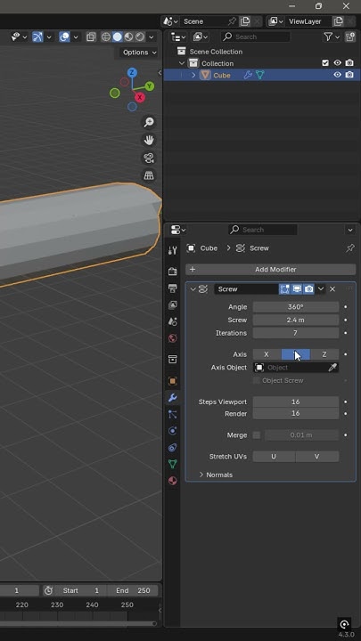 Blender - How to add modifiers? #blender3d #blenderbasics #blender ...