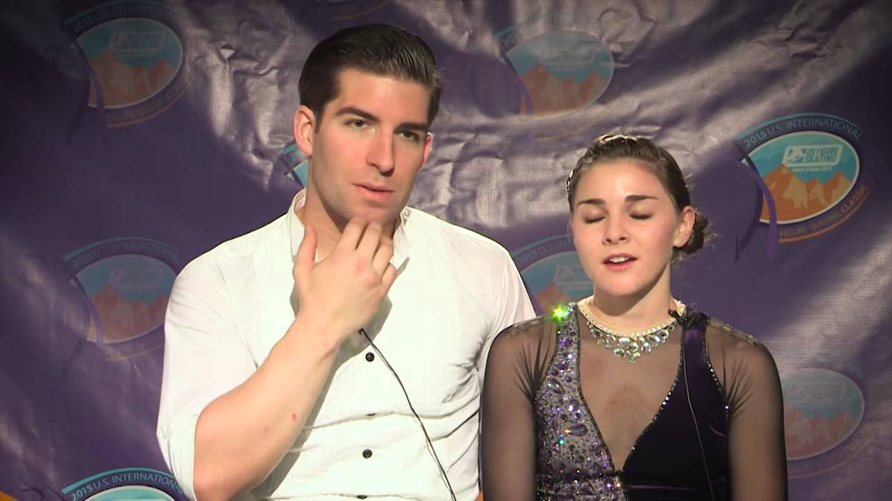 #USIntlClassic Pairs Free Skate Reaction | Gretchen Donlan & Nathan ...