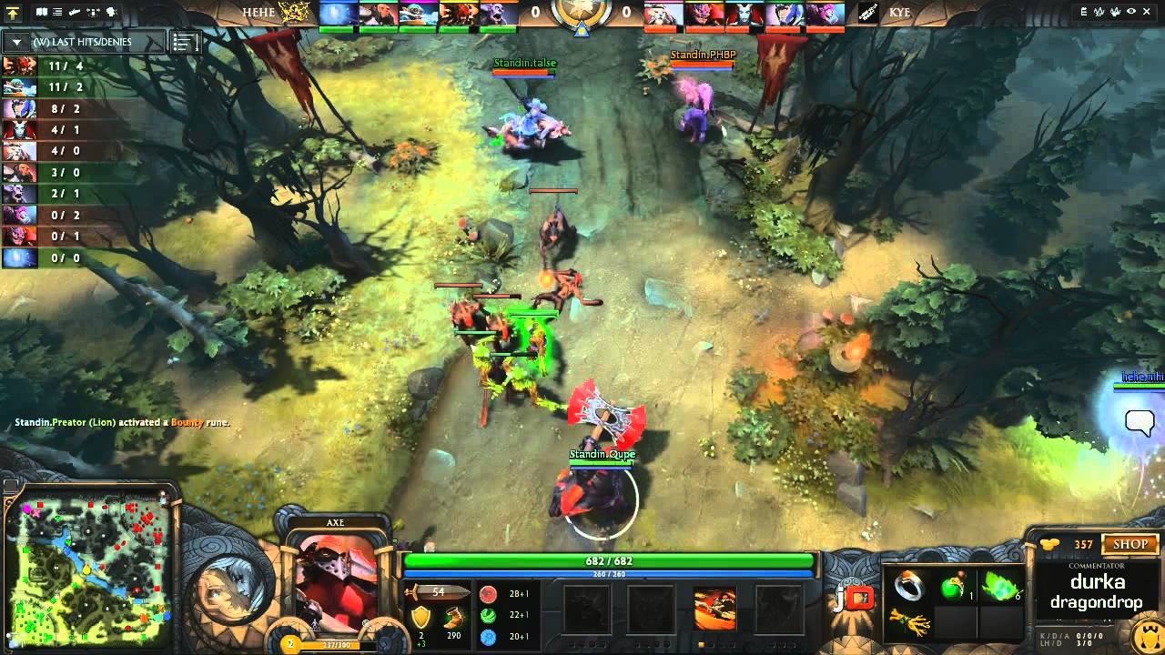 hehe vs KYE Game 2 - joinDOTA League - @durkadota @dragondropdota - YouTube