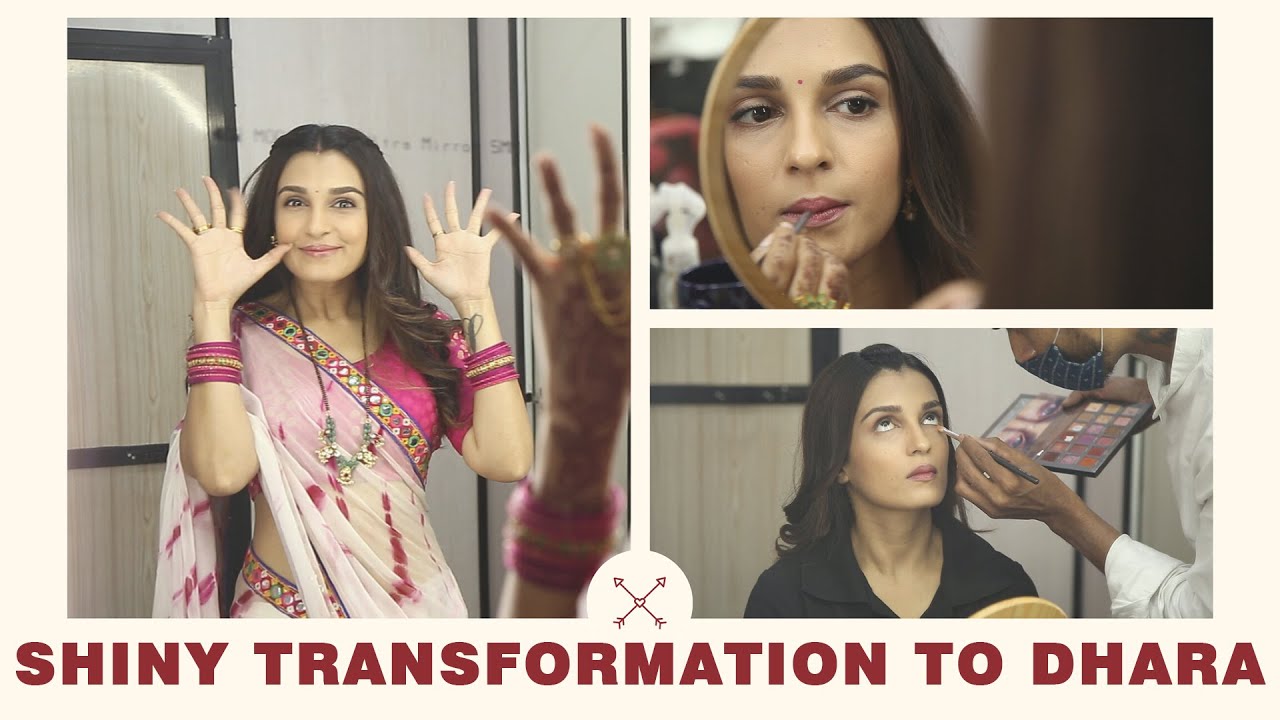 Shiny Doshi Transformation to Dhara | Telly Face | Exclusive - YouTube
