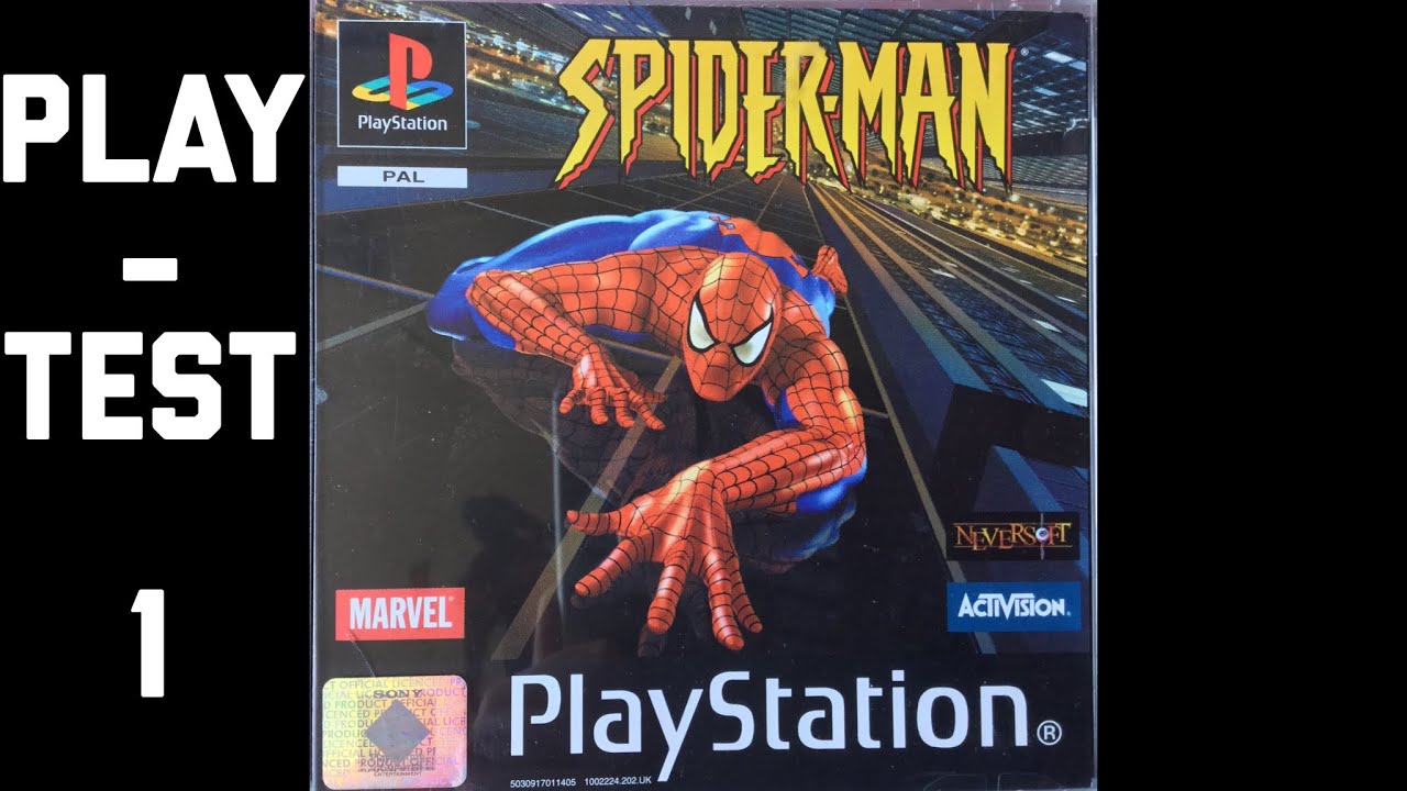 W-B-S-M-F: Spider-Man 2000 Ps1 Play-Test. - YouTube