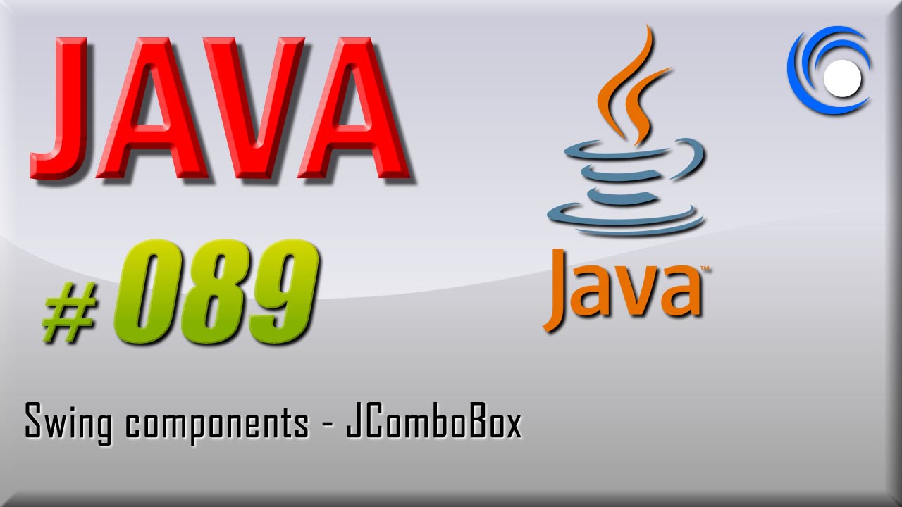 089 Java Nivel Basico Swing Components Jcombobox Youtube