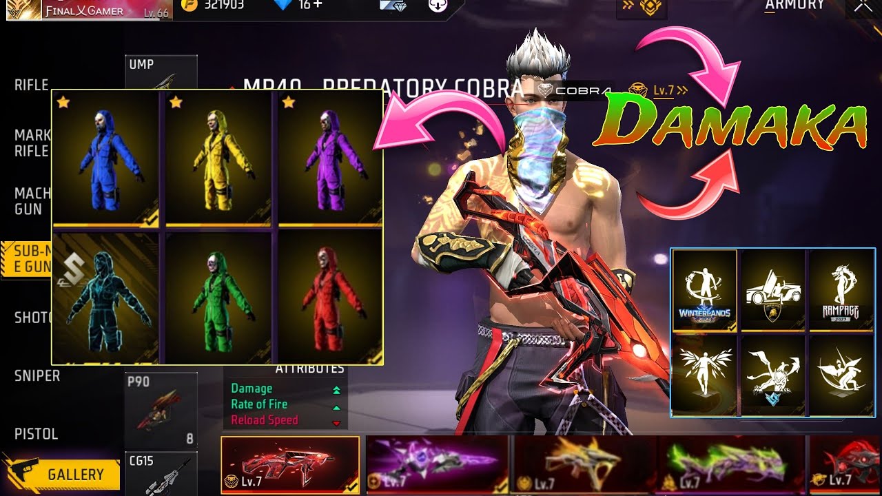 Lajwab collection 🔥||All rare criminal bundles returns|| free fire ...