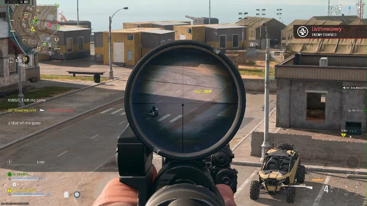 Call of Duty quick scope - YouTube