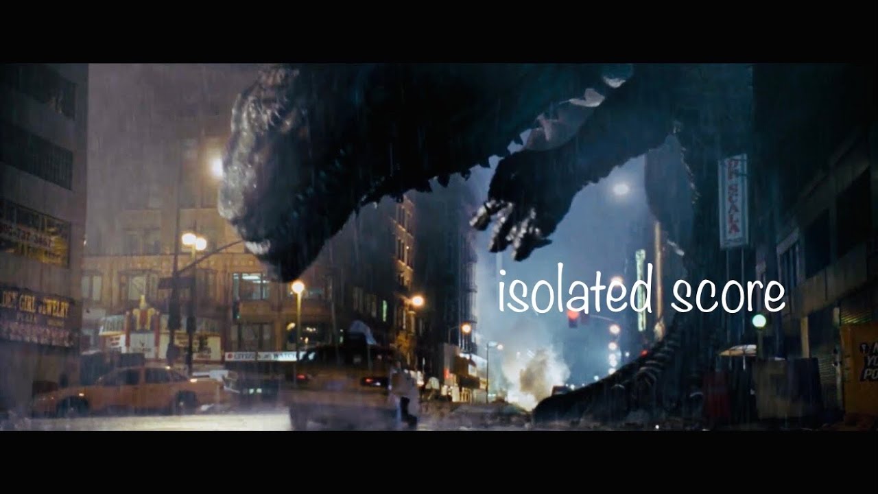 GODZILLA "He's Back/Taxi Chase & Clue" (isolated score) - YouTube Music
