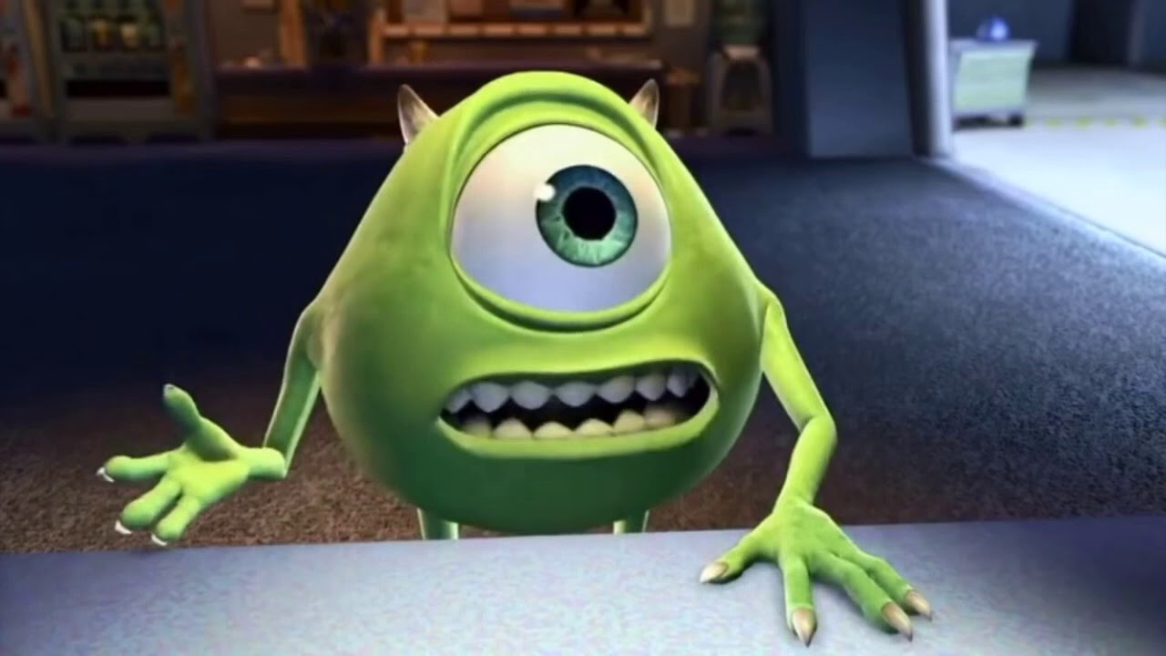 Mike Wazowski didn’t turn in his paperwork - YouTube