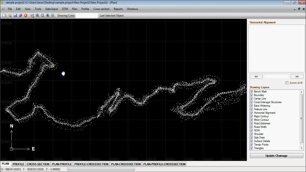 Tutorial 19 - Importing Points in DTM using Smart Road - YouTube