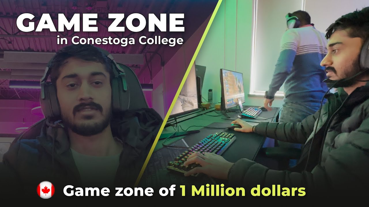 Conestoga College - Game Zone: 1 MILLION DOLLARS of Setup in Canada ...
