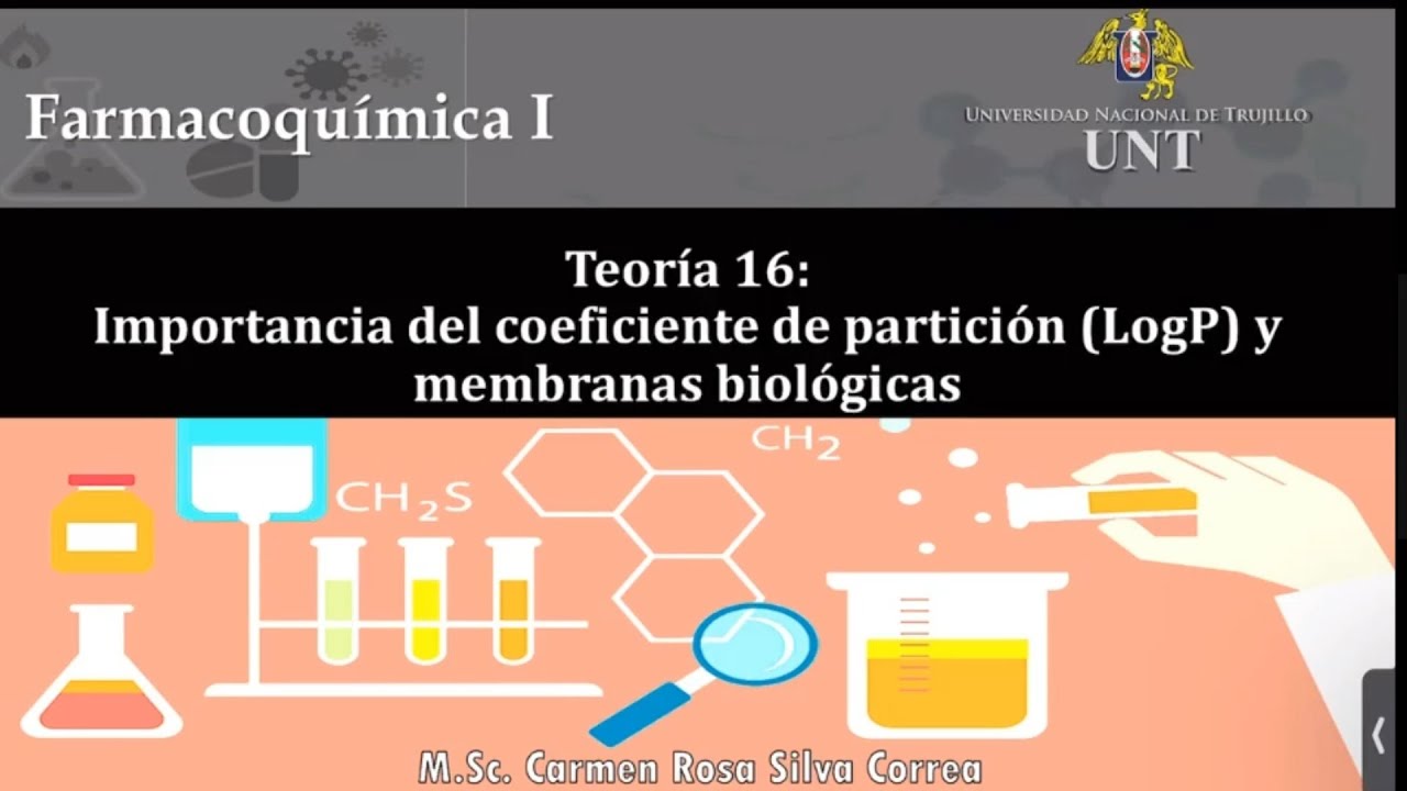 Teoría 16: Importancia del Coeficiente de partición (LogP) y membranas ...