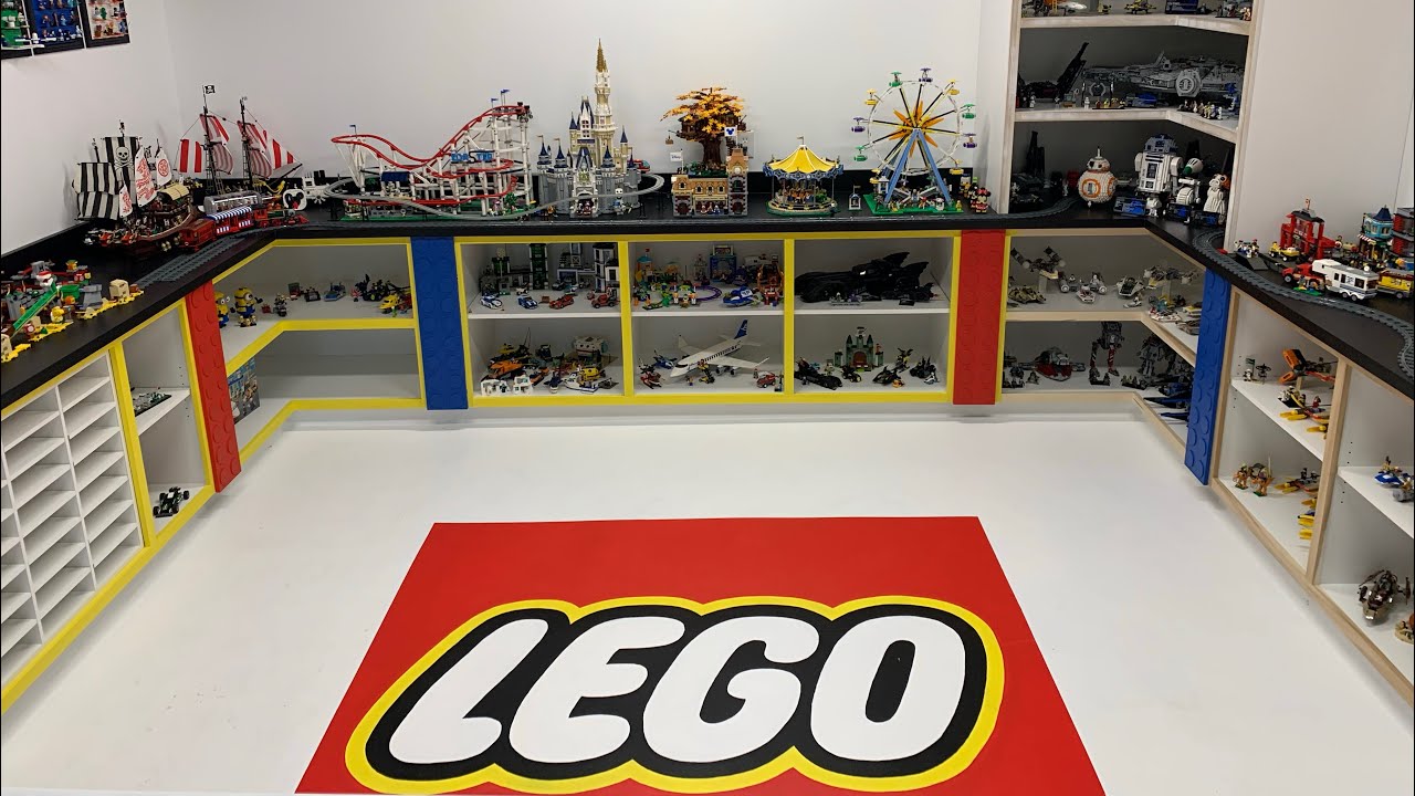 LEGO Room Tour - YouTube