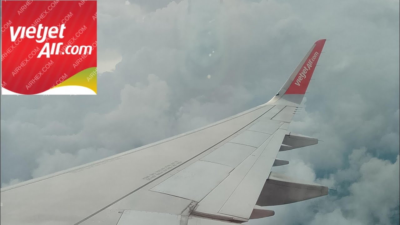 Vietjet A321 Landing at Bangkok – Window Seat View - YouTube