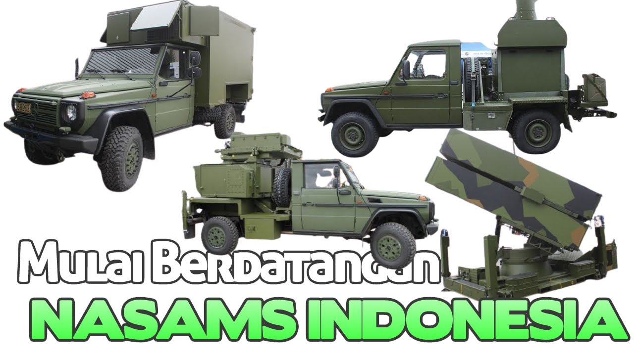 Mulai Test Radar, Ini Detail Komponen Sistem NASAMS Indonesia - YouTube