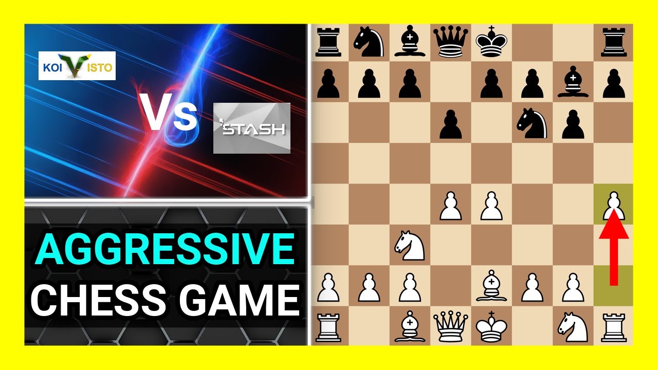 Aggressive Chess Engine Game, Koivisto 9.0 vs Stash 34.0, Watch and ...