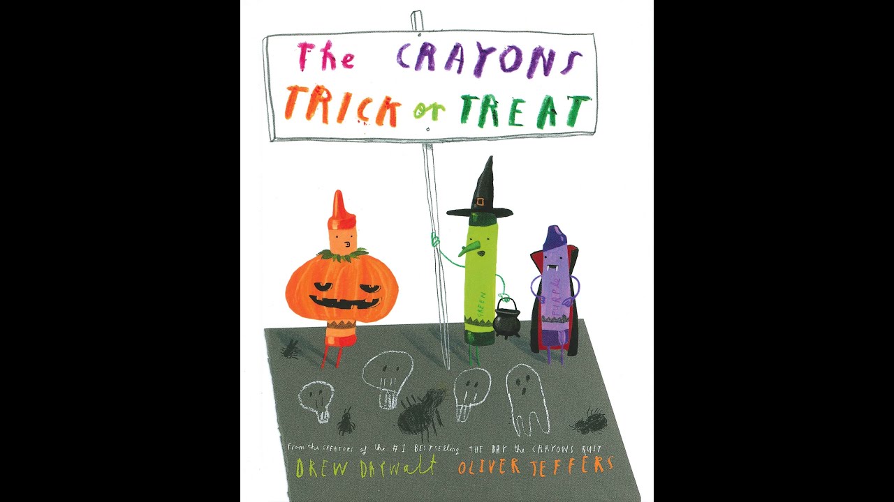 Book - The Crayons Trick or Treat - YouTube